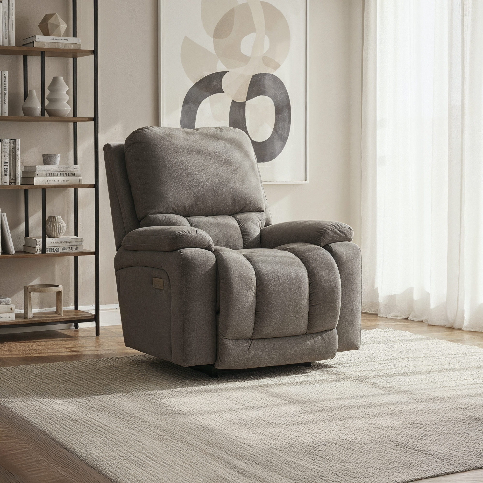 La-Z-Boy Greyson I-Aviator Ash Elektrikli Koltuk | Yatsan