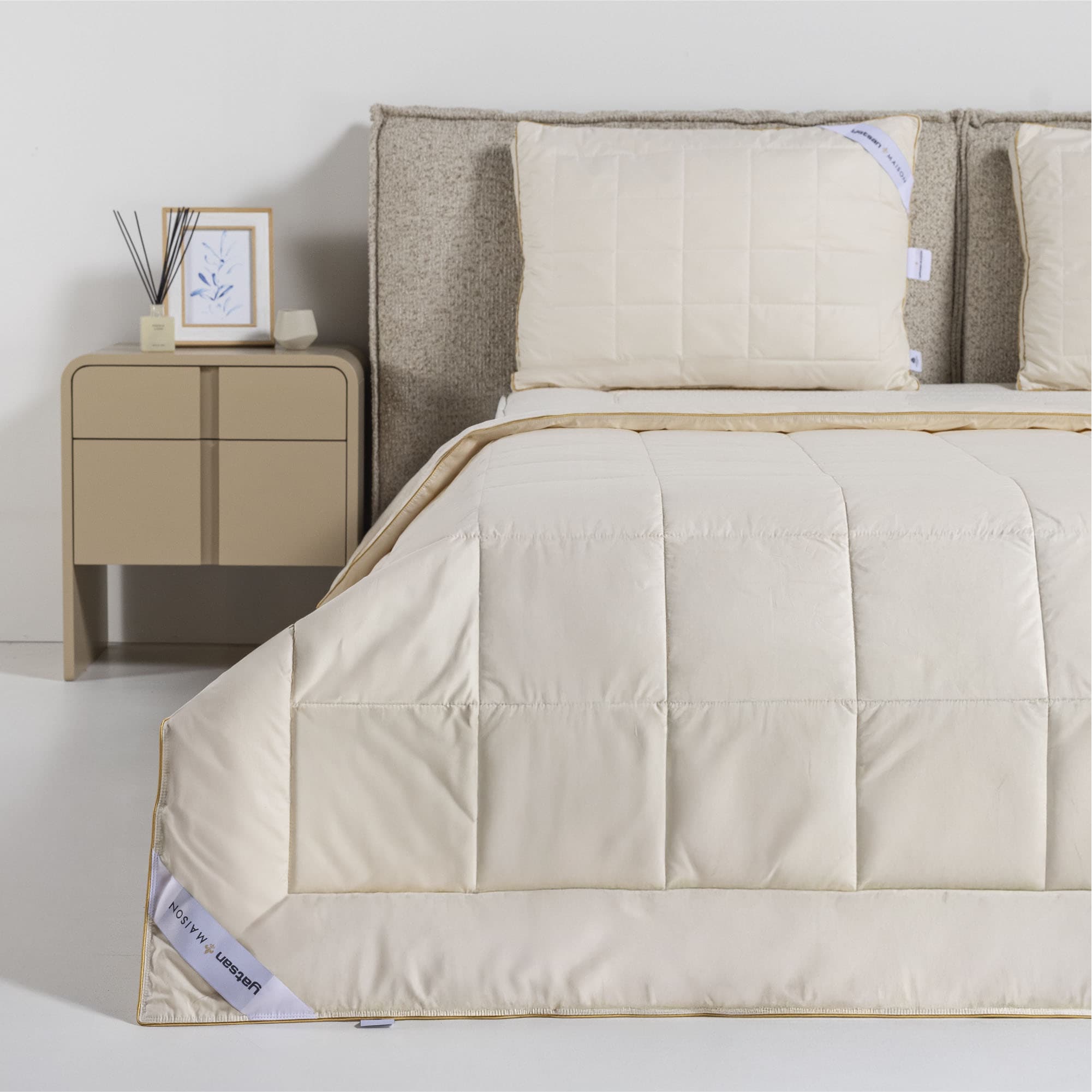 Yatsan Maison Wool Touch Çift Kişilik İnce Yorgan | Yatsan