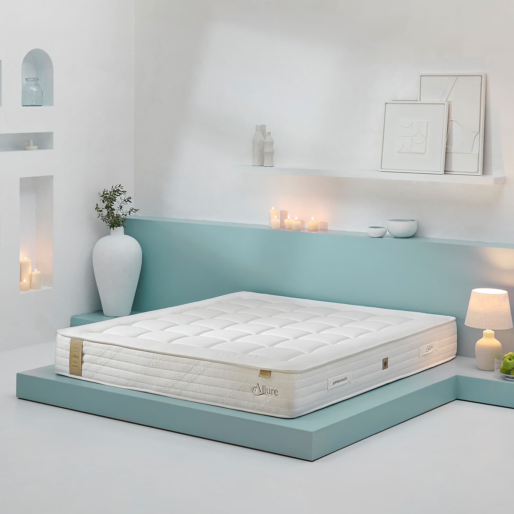 Yatsan Allure Positano İpek Dolgu Visco Yatak | Yatsan